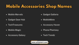 Top 100 Accessory Business Names: Inspire Your Brand Identity - Whiz Start