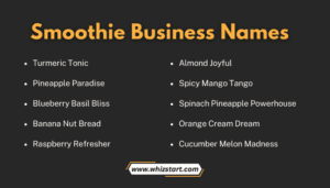 784+ Healthy Smoothie Names Ideas for Refreshing Success! - Whiz Start
