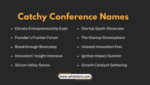 677+ Catchy Conference Names Ideas for Professional Meetings! - Whiz Start