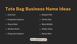 786+ Unique Bags Business Names Ideas You Must Try! - Whiz Start