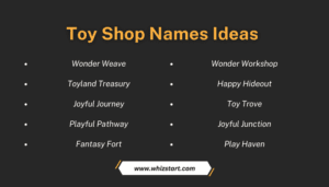 789+ Cool Toy Store Names Ideas That Inspire Kids! - Whiz Start