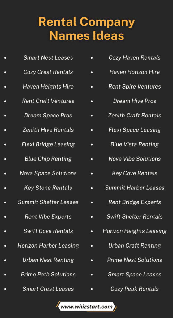 550 Funny Rental Company Names Ideas You Must Check WhizStart 550 Funny Rental Company Names Ideas You Must Check WhizStart