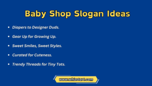 Cute Baby Store Slogans and Taglines for Kidswear! - Whiz Start