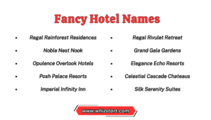 500+ Luxury Hotel Names Ideas for Premium Hotels
