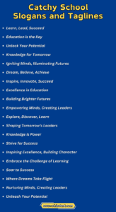 234+ Funny and Catchy School Slogans in English Everyone Loves - Whiz Start