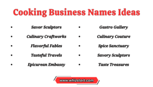 700+ Funny Home Cooking Business Names Ideas - Whiz Start