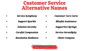 800+ Funny Customer Service Names Ideas List - Whiz Start