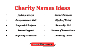 Charity Names Ideas: 800+ Famous Suggestions - Whiz Start