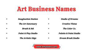 Hundreds of Catchy Art Business Name Ideas You Should Try - Whiz Start
