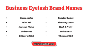 890+ Creative Eyelash Business Name Ideas You Should Check! - Whiz Start