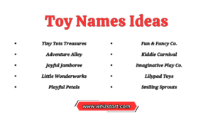 800+ Top Toy Company Names That Promise Fun for All Ages - Whiz Start
