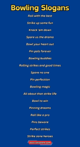 320+ Timeless Bowling Slogans and Funny Bowling Sayings - Whiz Start