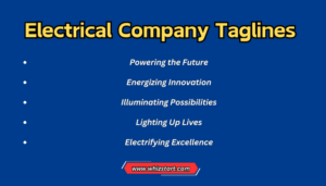 290+ Best Catchy Electrical Company Slogans and Taglines - Whiz Start