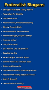 290+ Catchy Federalist Slogans and Phrases for Motivation - Whiz Start
