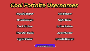 Good Fortnite Usernames for Players – Cool, Funny and Creative - Whiz Start