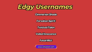 Find Perfect Match: Dark Edgy Usernames for Every Personality - Whiz Start