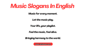 50+ Creative Music Slogans to Strike a Chord with Your Audience - Whiz ...