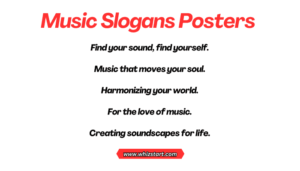 50+ Creative Music Slogans to Strike a Chord with Your Audience - Whiz ...