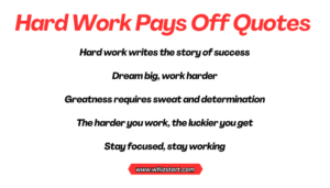 Best Hard Work Slogans to Inspire and Drive Your Success - Whiz Start