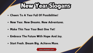 Top New Year Slogans to Inspire Your 2025 Resolutions - Whiz Start