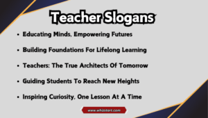 190+ Powerful Teachers Day Slogans to Honor Your Educators - Whiz Start