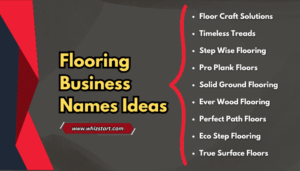 99+ Good Flooring Company Names to Attract More Clients - Whiz Start