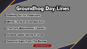 120+ Groundhog Day Sayings You’ll Want to Share This February - Whiz Start