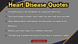 50+ Heart Disease Sayings: Raise Awareness and Inspire Change - Whiz Start