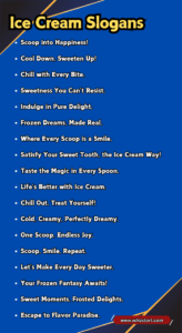 110+ Sweet Ice Cream Slogans That Will Melt Your Client's Hearts - Whiz ...