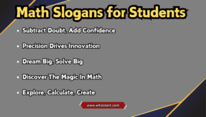 Unleash the Power of Numbers: Top Math Slogans for Enthusiasts - Whiz Start