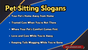 210+ Cute Pet Slogans for Every Type of Pet Shops and Business - Whiz Start