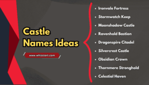 150+ Best Castle Names Ideas for Fantasy Lovers - Whiz Start