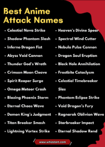 Anime Attack Names: 190+ Ideas to Powerup! - Whiz Start