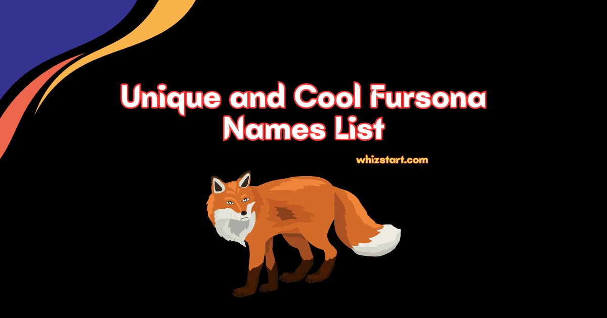 Fursona Names: 200+ Unique Ideas for Your Furry Character - Whiz Start