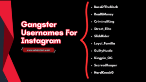 Gangster Usernames: 250+ Top Ideas for Savage Online Identity - Whiz Start